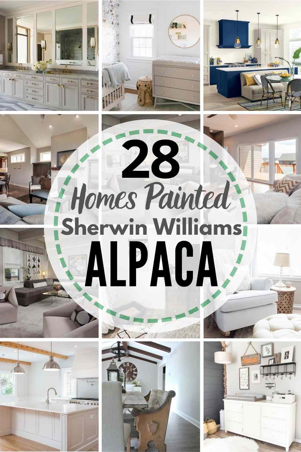 All About Sherwin Williams Alpaca + 28 Real Homes That Use It!