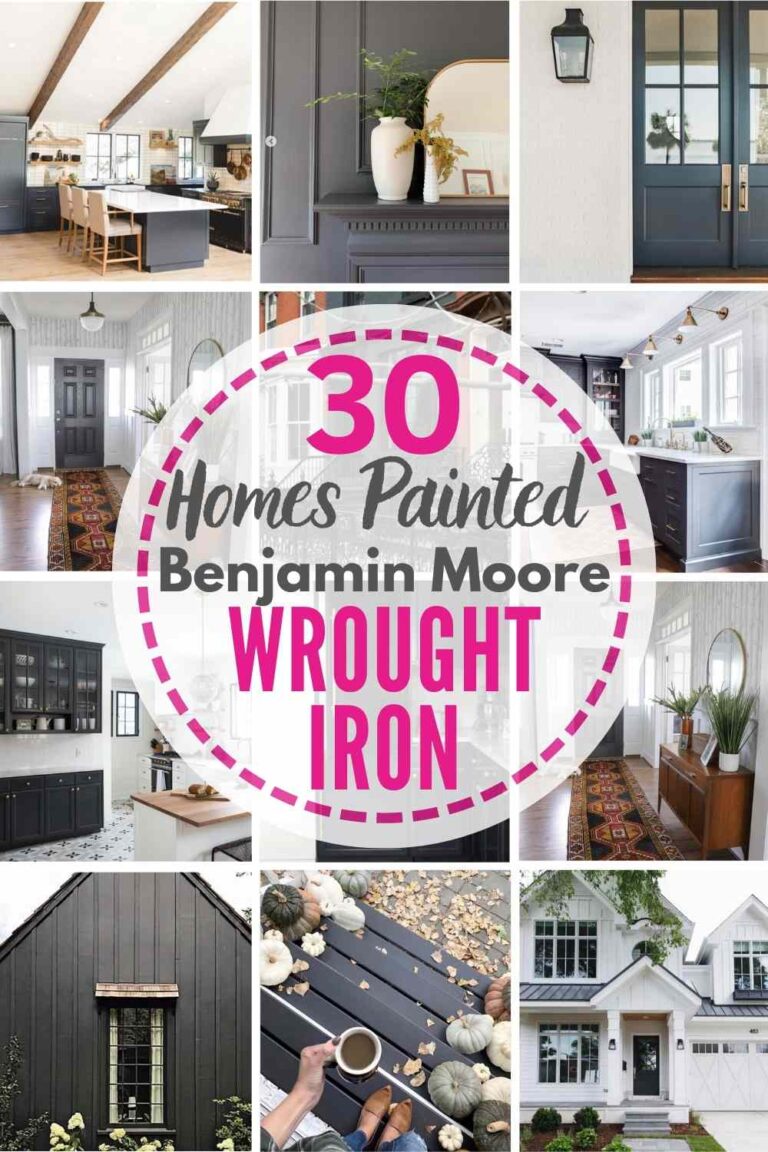 Benjamin Moore Wrought Iron 2124-10: BEST Review + Pictures!