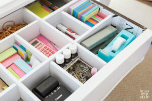 23 Desk Organization Ideas You'll Want Now - The Heathered Nest