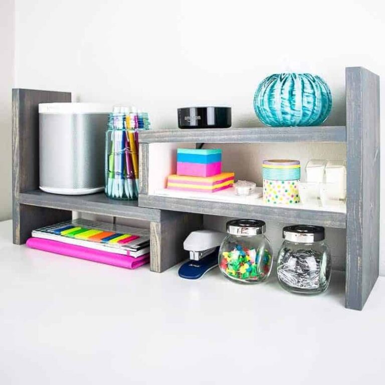 23 Desk Organization Ideas You'll Want Now - The Heathered Nest