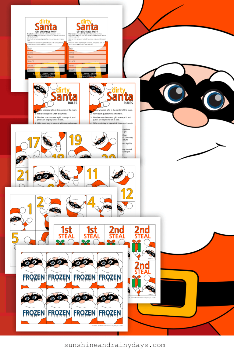55 MERRY Free Printable Christmas Games For Parties And Game Nights!