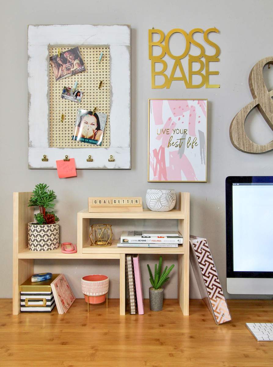 23 Desk Organization Ideas You'll Want Now - The Heathered Nest