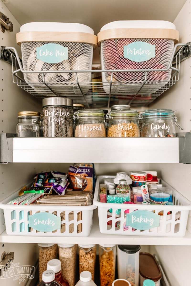 23 Pantry Organization Ideas - The Heathered Nest