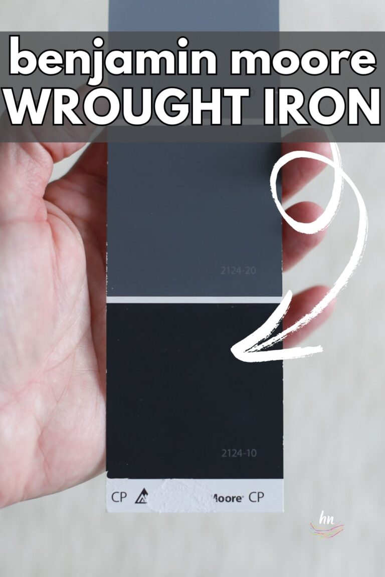 Benjamin Moore Wrought Iron 2124-10: BEST Review + Pictures!