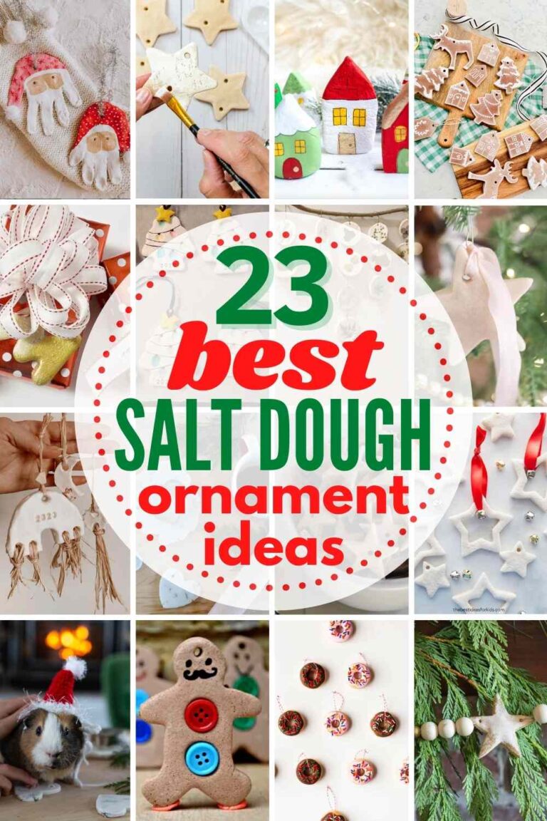 25 BEST Salt Dough Ornament Ideas You'll Want To Try This Holiday!
