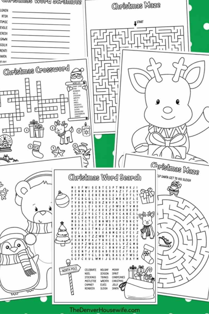 43 BEST Free Christmas Coloring Pages | Download + Color Now