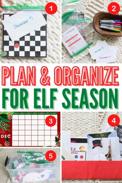 3 BEST Elf Planning & Organizing Tips For A Stress-Free December!