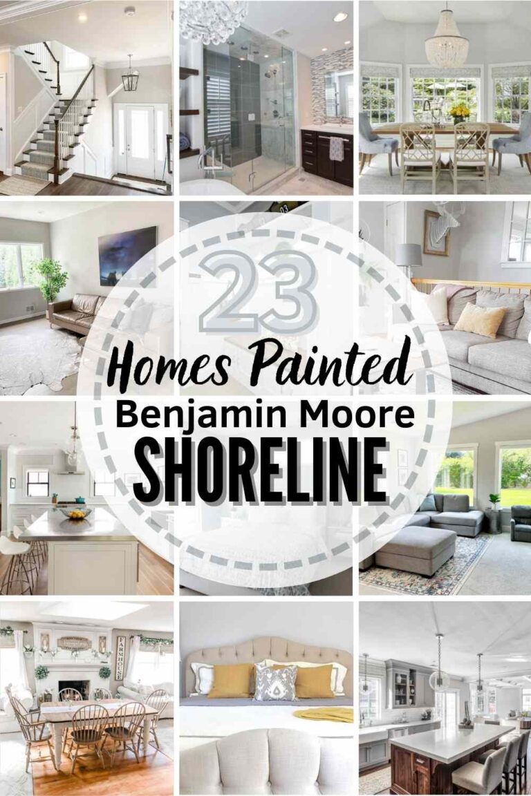 Benjamin Moore Shoreline 1471: Color Study + 23 In-Home Pics
