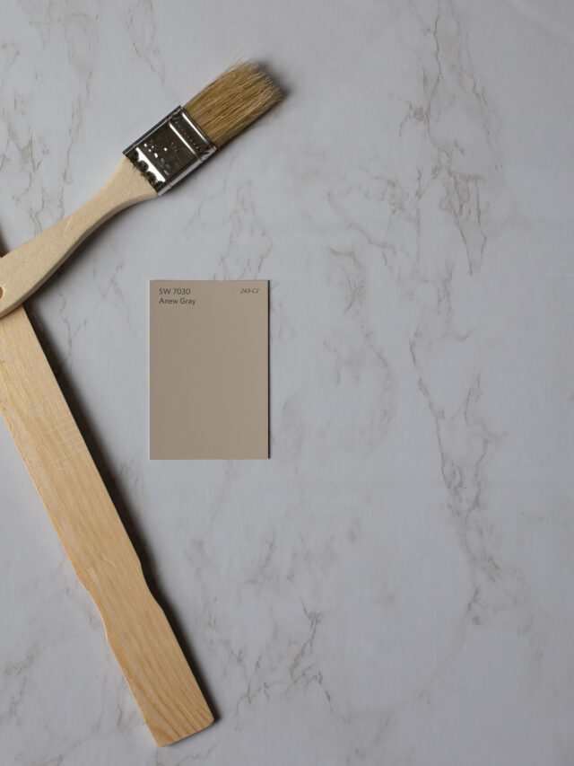 Anew Gray Sherwin Williams - The Heathered Nest