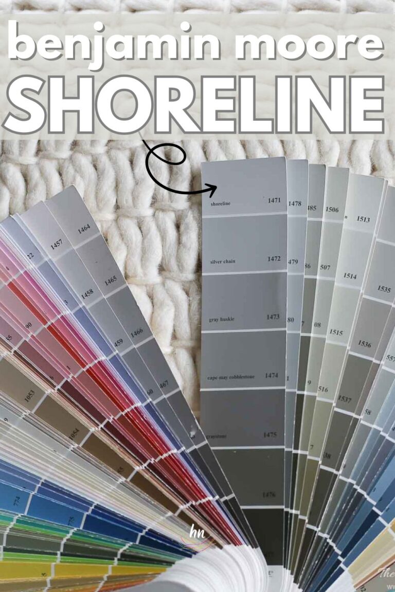 Benjamin Moore Shoreline 1471: Color Study + 23 In-Home Pics