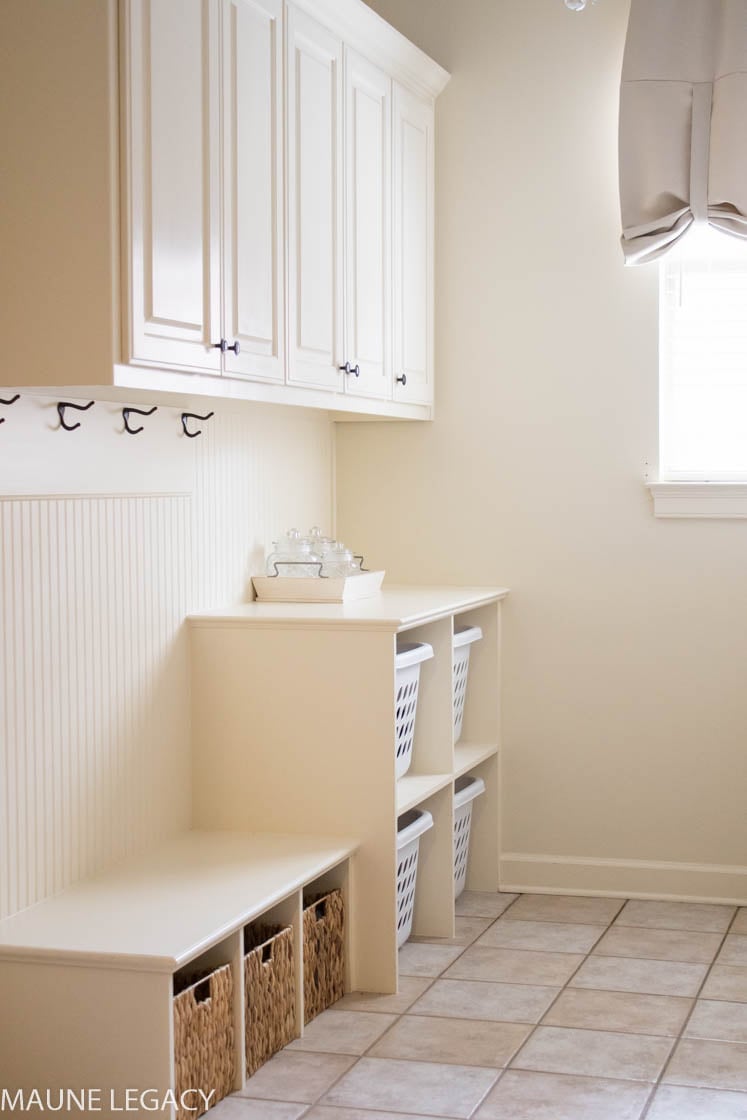 23 Clever Laundry Room Storage Ideas - The Heathered Nest