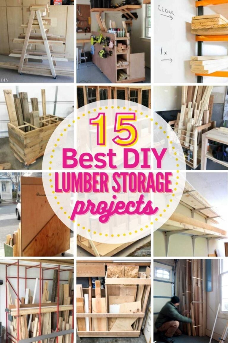 15 DIY Lumber Storage Racks: Easy, Cheap, Flexible Solutions