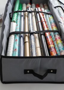 15 BEST Wrapping Paper Storage Ideas