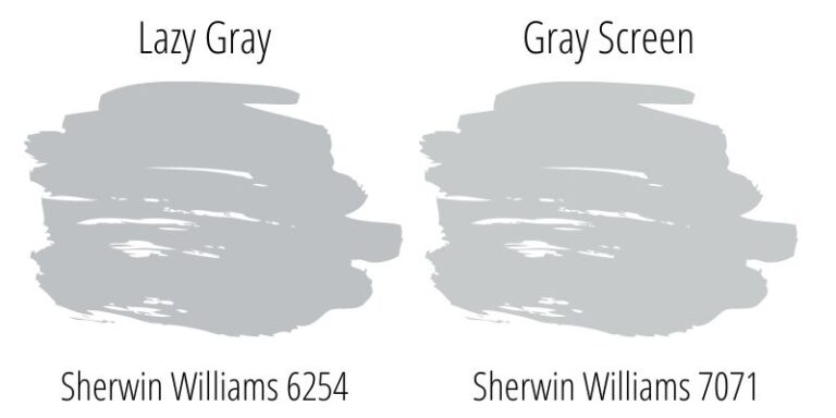 Sherwin Williams Lazy Gray (#SW 6254): ULTIMATE Review + Pictures