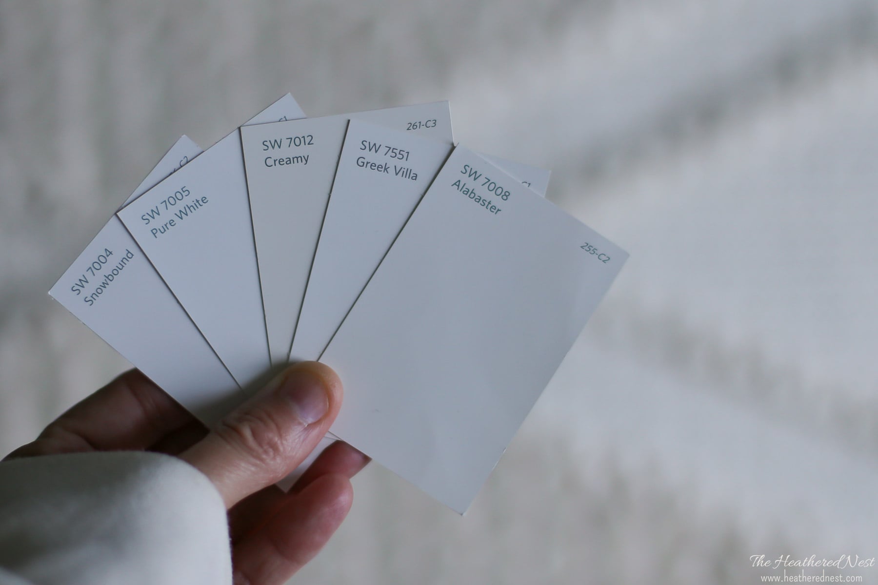 5 Best Sherwin Williams White Paint Colors - The Heathered Nest