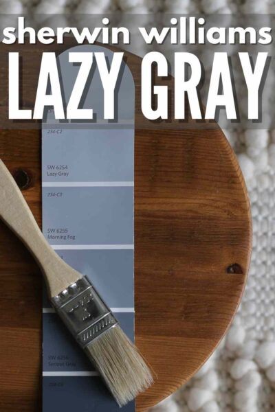 Sherwin Williams Lazy Gray (#SW 6254): ULTIMATE Review + Pictures