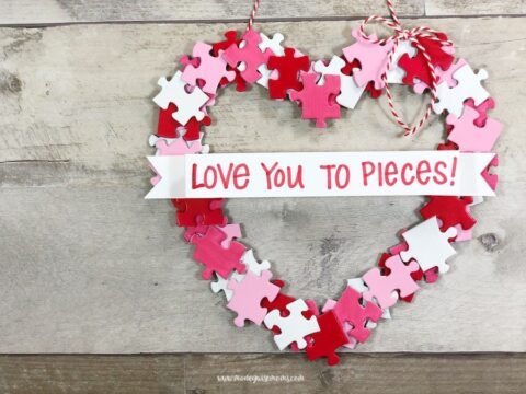 23 DIY Valentine Wreath Ideas You'll LOVE - The Heathered Nest