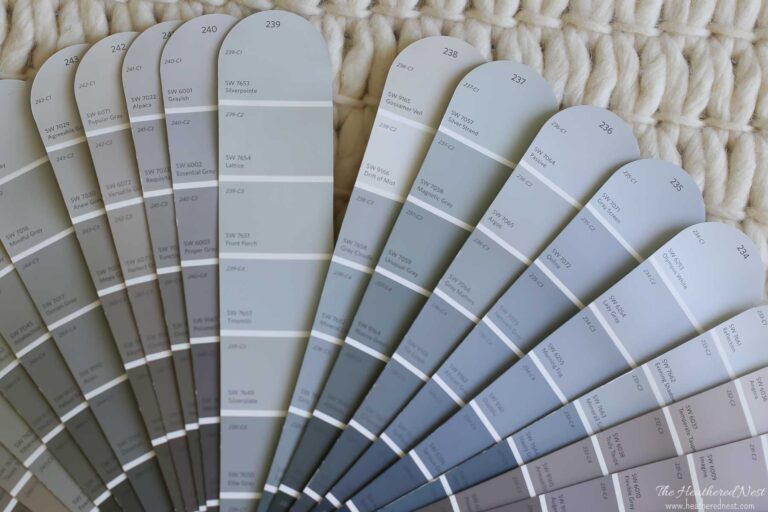 Sherwin Williams Silverpointe #SW 7653: ULTIMATE Review + Pictures