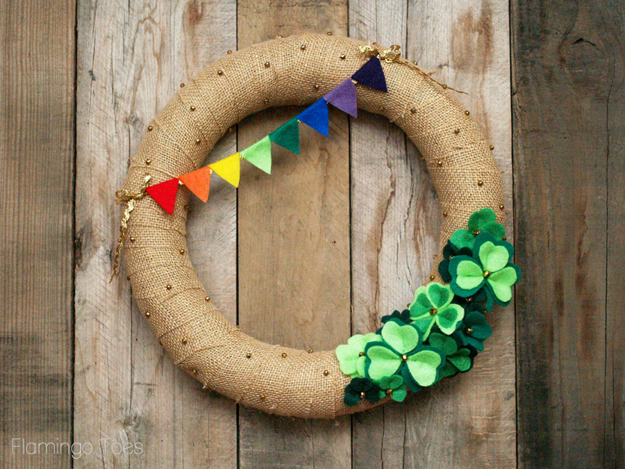 27 DIY St. Patrick's Day Wreath Ideas [+ Tutorials] - The Heathered Nest
