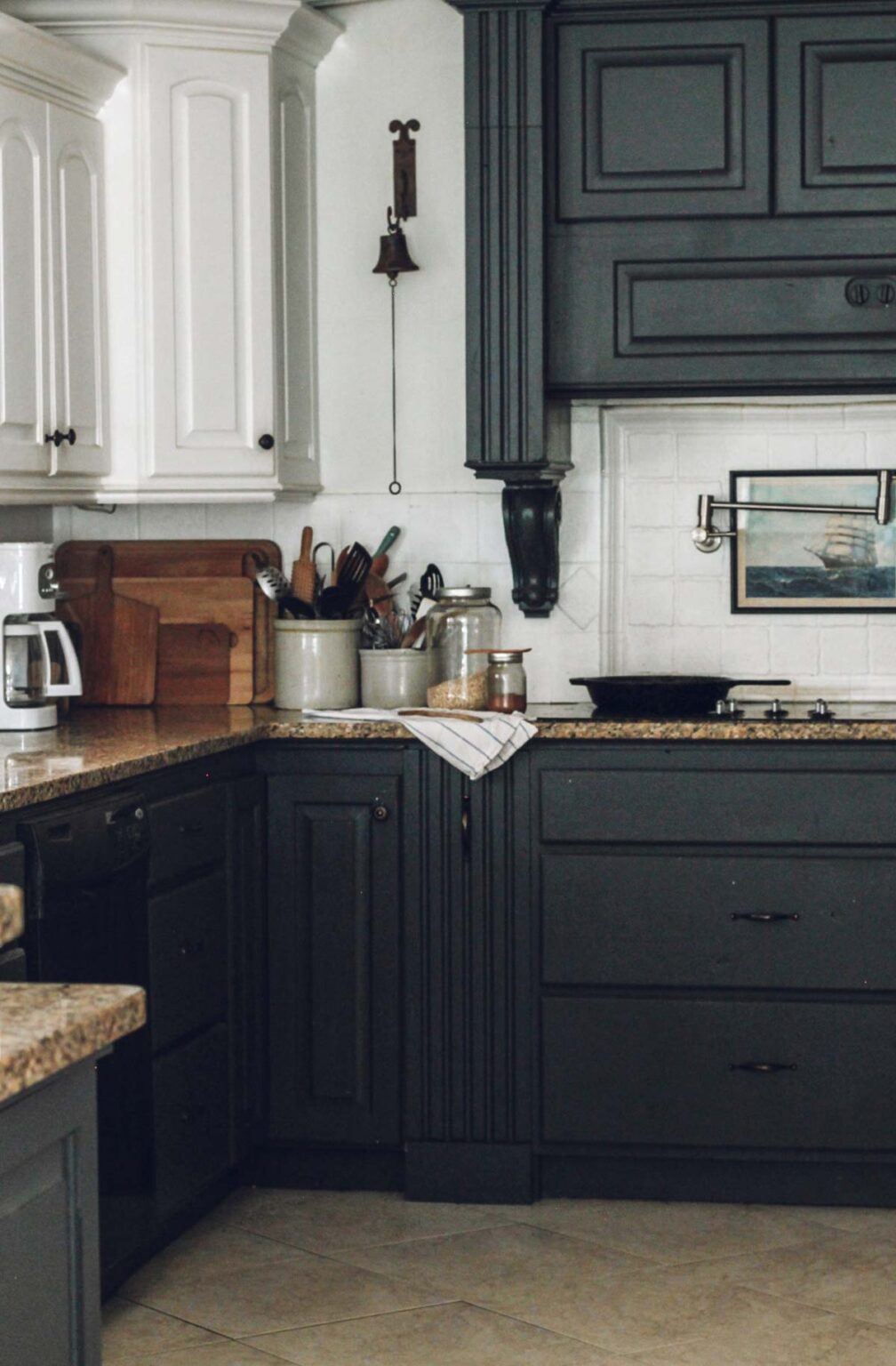 13 Best Black Kitchen Cabinet Paint Colors + Tips