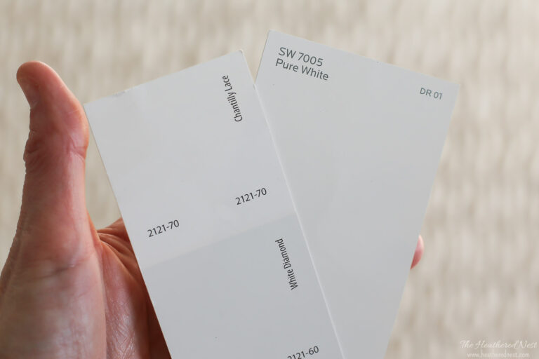 Favorite Wall And Trim Color Combinations - The Heathered Nest