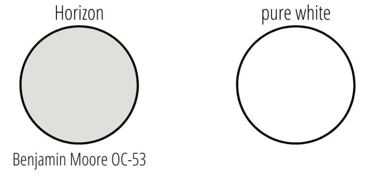 Benjamin Moore Horizon OC-53: Paint Review + Pics
