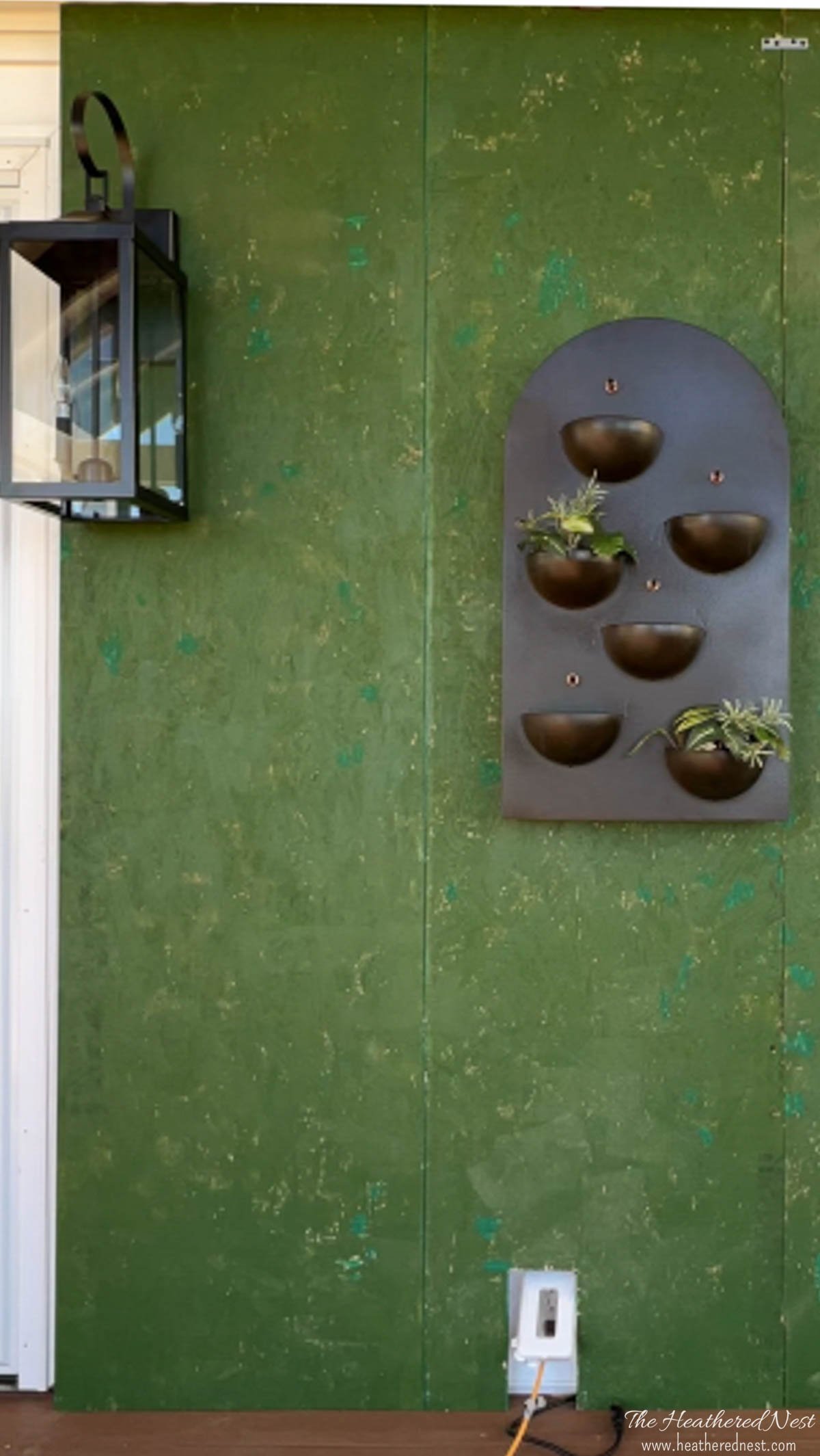 How To Make A Faux DIY Boxwood Wall in 5 Easy Steps
