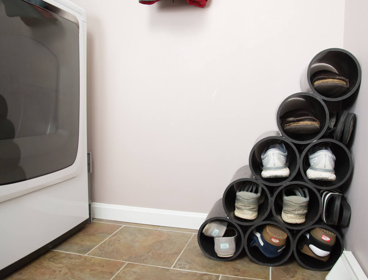 18 BEST DIY Shoe Rack Ideas For Saving Space At Home