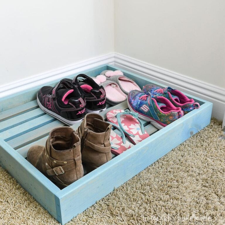 18 BEST DIY Shoe Rack Ideas For Saving Space At Home