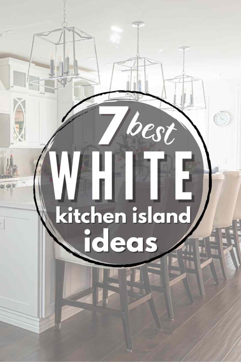 7 BEST White Kitchen Island Ideas and Inspiration