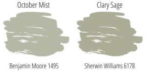 Benjamin Moore October Mist 1495: BEST Review + Pics