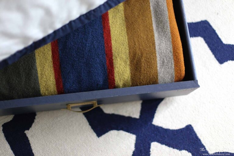 19 Best Blanket Storage Ideas For a Cozy & Tidy Home