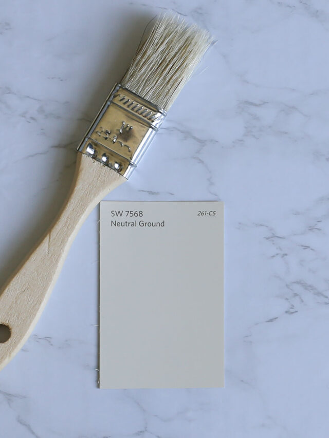 Sherwin Williams Neutral Ground 7568 - The Heathered Nest