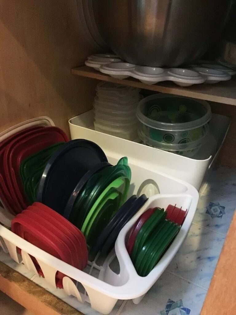 How To Organize Tupperware: 15 Ways To Tame Container Chaos