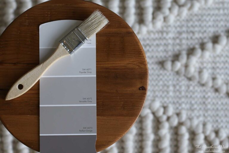 Popular Gray SW 6071: ULTIMATE Paint Review + Pics