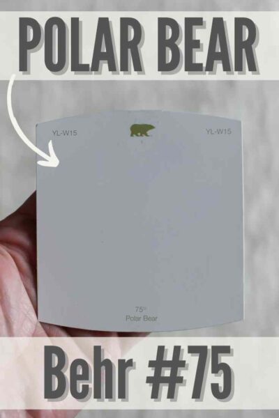 Behr Polar Bear 75: ULTIMATE Paint Color Review