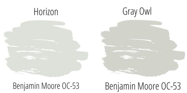 Benjamin Moore Horizon OC-53: Paint Review + Pics