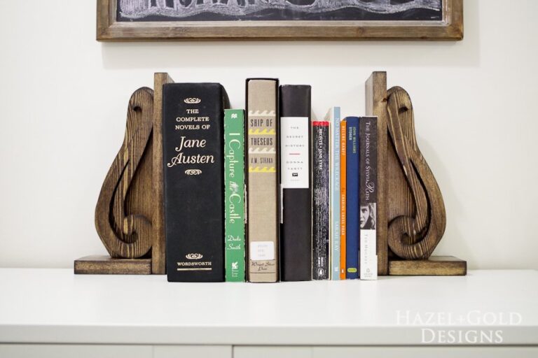 19 Easy DIY Bookends To Display Your Favorite Books