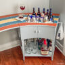 Cheers For Creativity: 21 Inspirational DIY Bar Carts