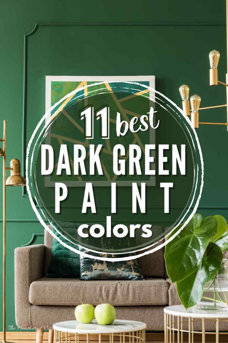 11 Best Dark Green Paint Colors For A Tranquil Home