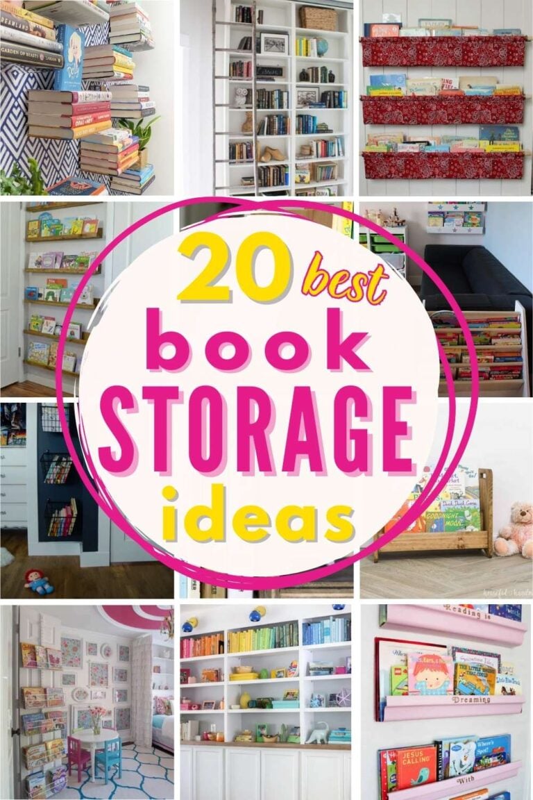 20 Stylish, Creative Book Storage Ideas For Bookworms
