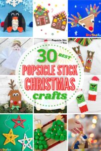 30 Easy Popsicle Stick Christmas Crafts For Kids