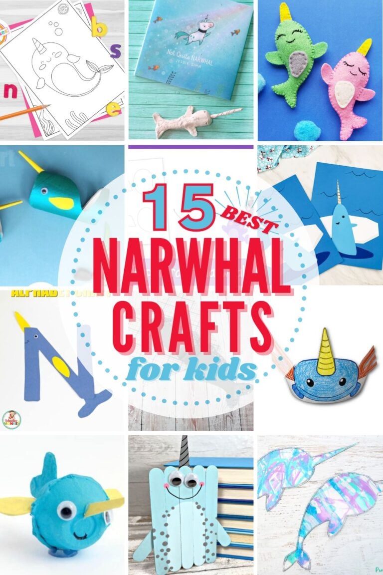 15 Enchanting Narwhal Crafts to Spark Your Child's Imagination!
