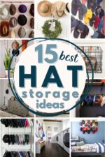 15 Best DIY Hat Storage Ideas To Organize At Home
