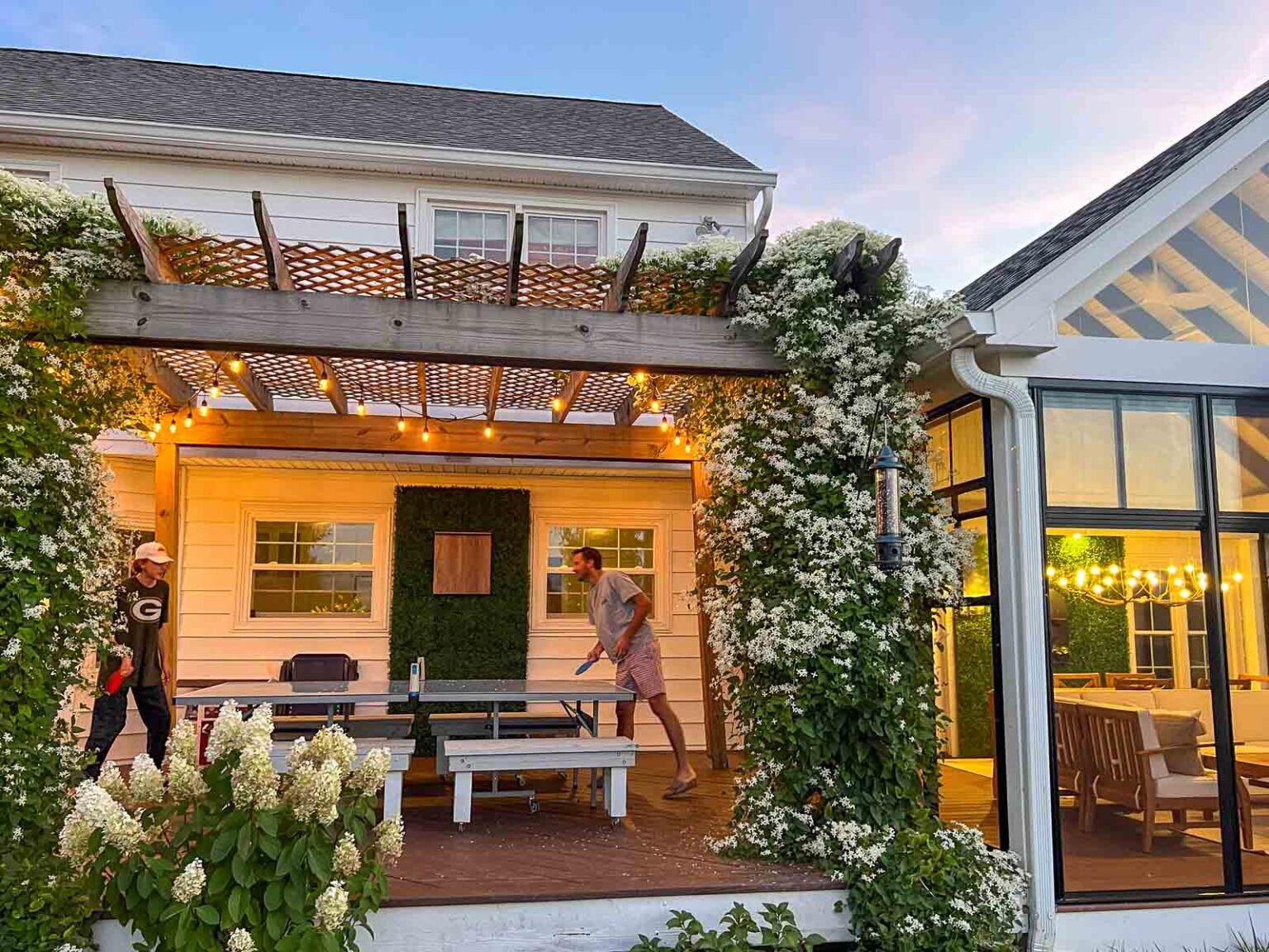 Screen Porch Reveal - The Heathered Nest