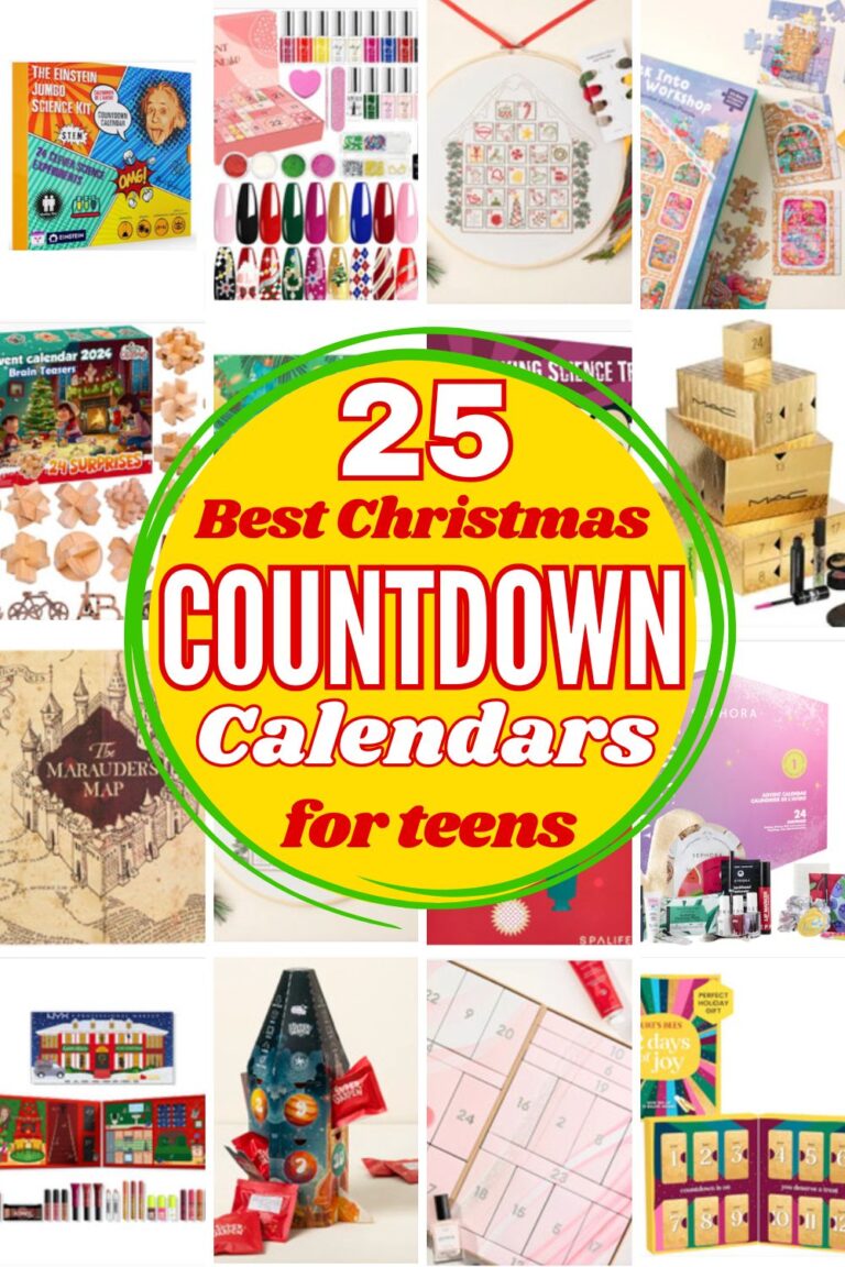 25 BEST Best Teen Advent Calendar Ideas [for 2025] - The Heathered Nest